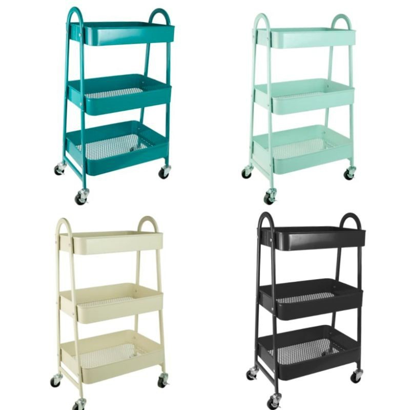 Jual Troli Dapur Rak Serbaguna Informa Walter Keranjang Besi 3 Tingkat ...