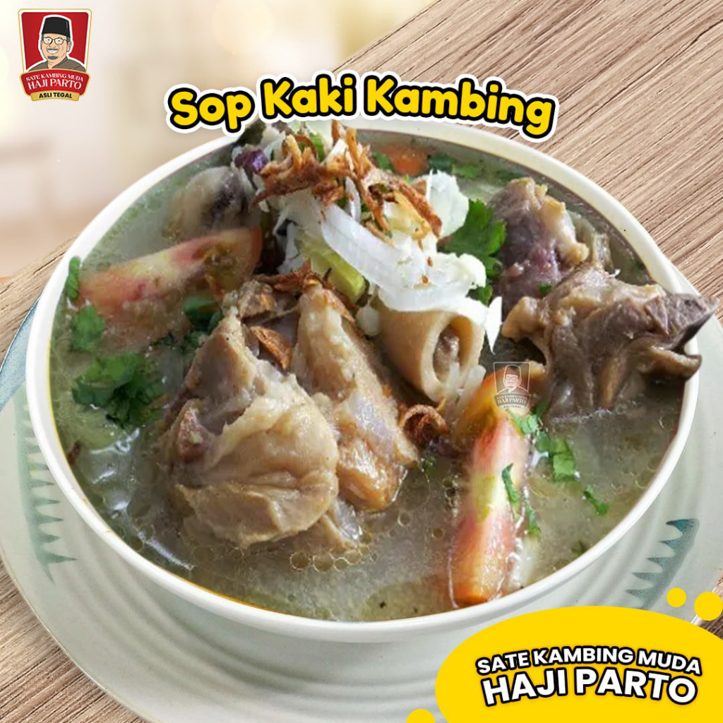 Jual Sop Kaki Kambing Muda Balibul 100% Khas Tegal Haji Parto | Shopee ...
