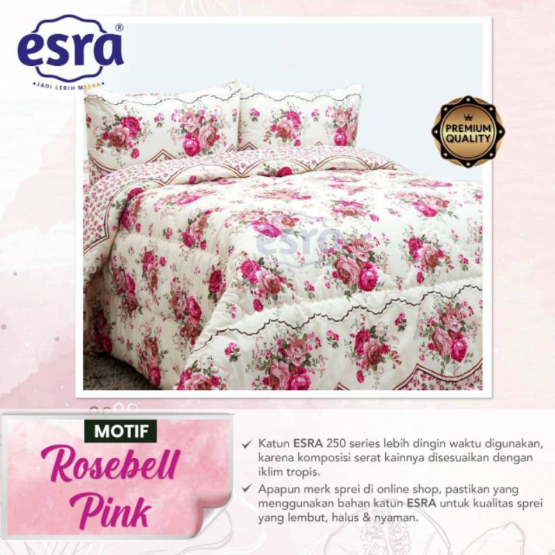 Jual KAIN CVC METERAN ESRA - ROSE BELL PINK | Shopee Indonesia
