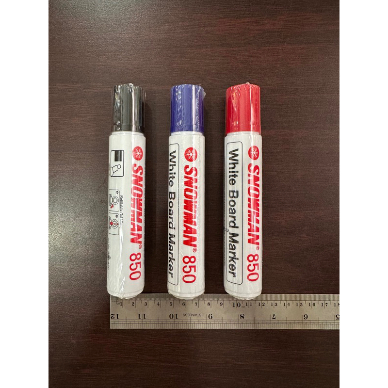 Jual Spidol Besar Jumbo 850 White Board Marker Snowman (Biru Merah ...