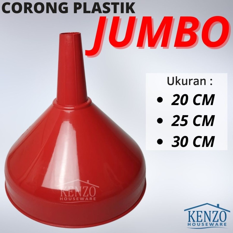 Jual Corong Minyak Plastik Besar Super Jumbo Awet Corong Air Serbaguna ...