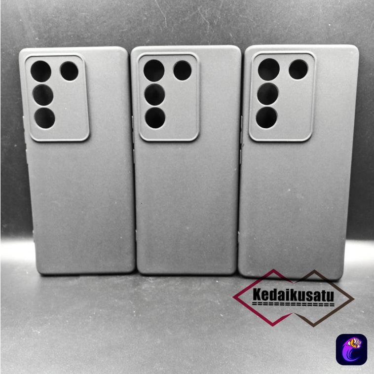 Jual VIVO V27 5G , V27 PRO Case Softcase Slim Black Matte Camera ...