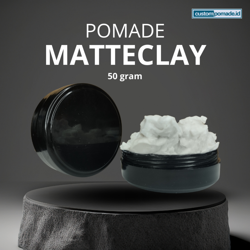 Jual POMADE CLAYMATE 50GR ISI 24PCS (CUSTOM STIKER/LABEL) | Shopee ...
