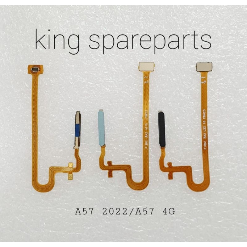 Jual FLEXIBEL FLEXIBLE FLEKSIBEL OPPO A17 A17K A57 2022 A57 4G A77 A77S FINGERPRINT ORIGINAL ...