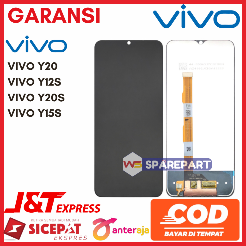 Jual LCD VIVO Y20 / VIVO Y12S / VIVO Y20S / VIVO Y15S - ORIGINAL FULLSET TOUCHSCREEN | Shopee ...