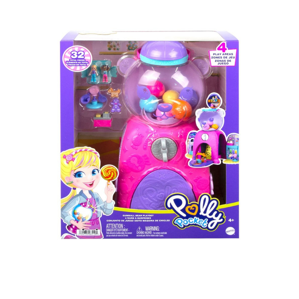 Jual Polly Pocket Travel Toys, Gumball Bear Playset | Shopee Indonesia
