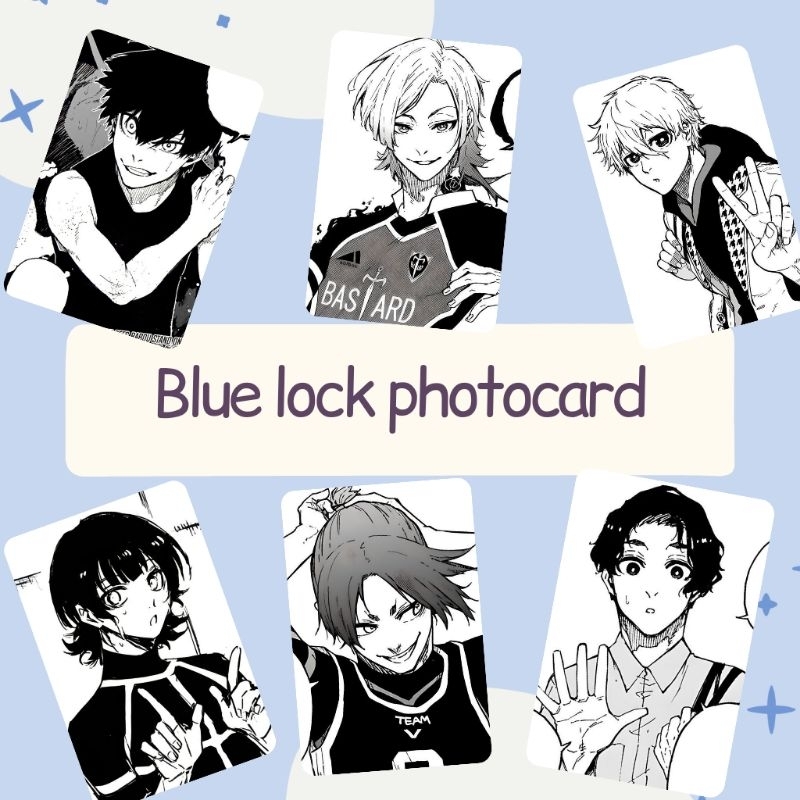 Jual Blue lock Manga photocard | Shopee Indonesia