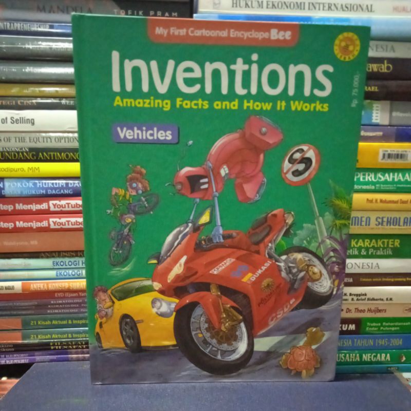 Jual Buku Original INVENTIONS AMAZING FACTS AND HOW IT WORKS VEHICLES ...