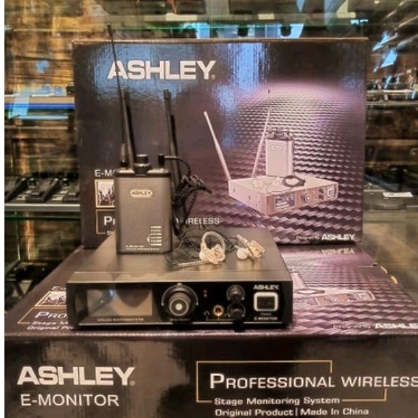 Jual Ear Monitor Wireless Ashley Original 2nd Murah | Shopee Indonesia