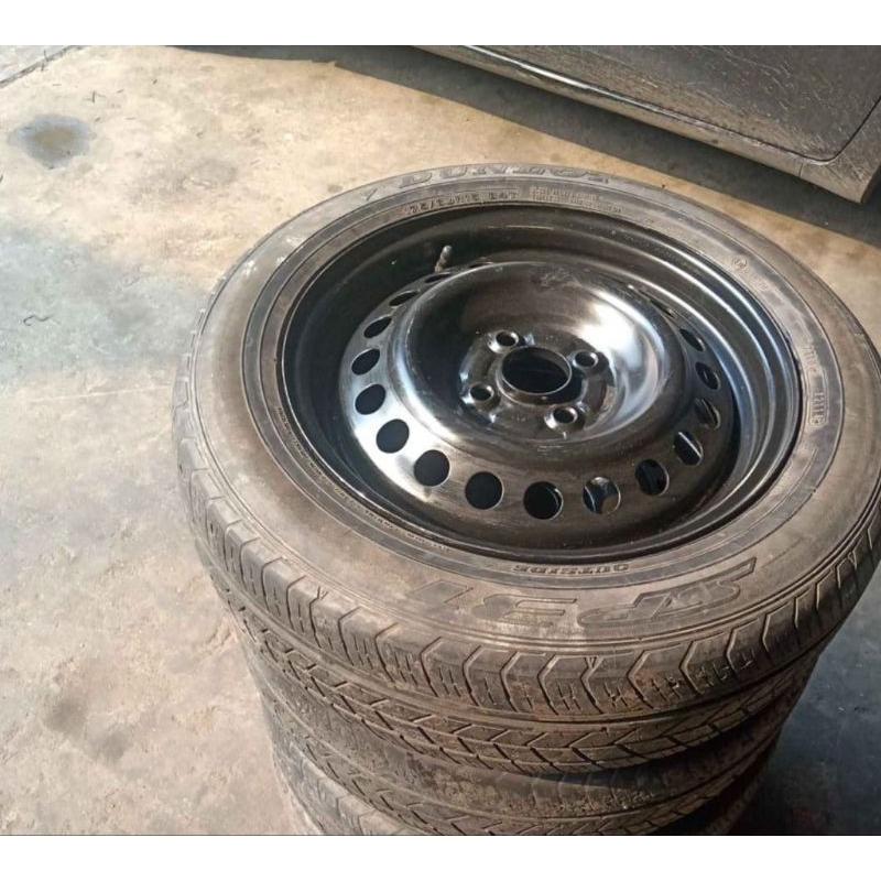 Jual Velg kaleng Ring 15 pcd 4 x 100 lebar 5, 5 inchi plush ban 175-65 ...