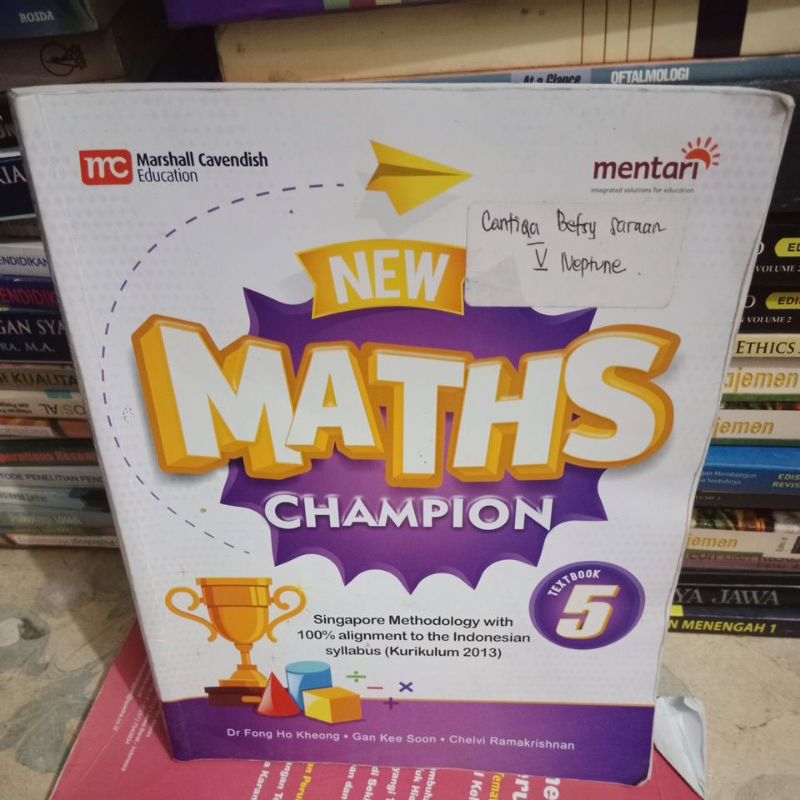 Jual buku new MATHS champion 5 penerbit Marshall Cavendish | Shopee Indonesia