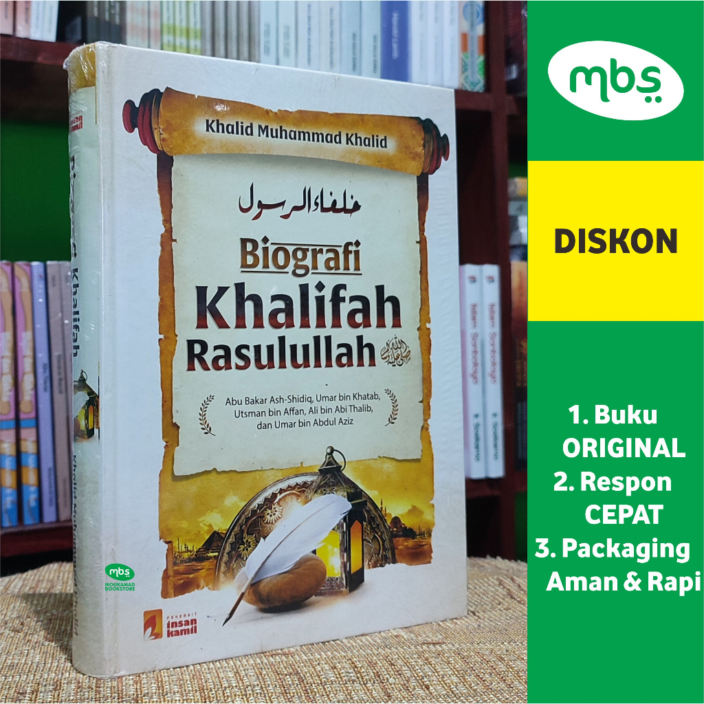 Jual BUKU BIOGRAFI KHALIFAH RASULULLAH - Khalid Muhammad Khalid | Shopee Indonesia
