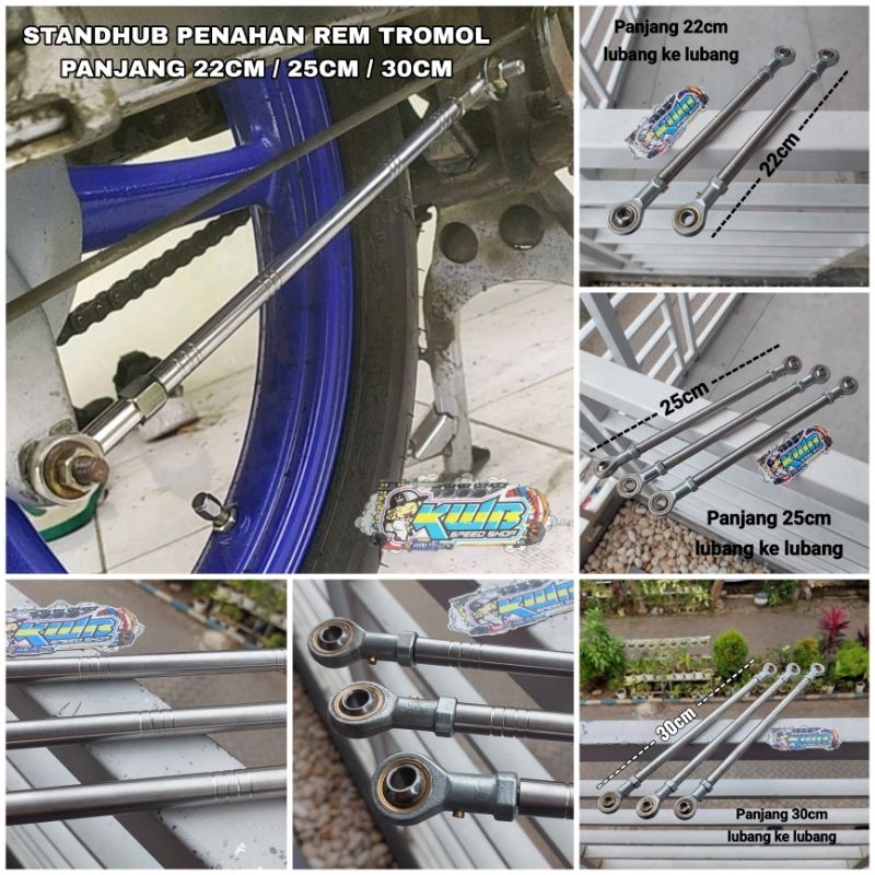 Jual Standhub stik rem panel rem penahan tromol belakang stainlis ...