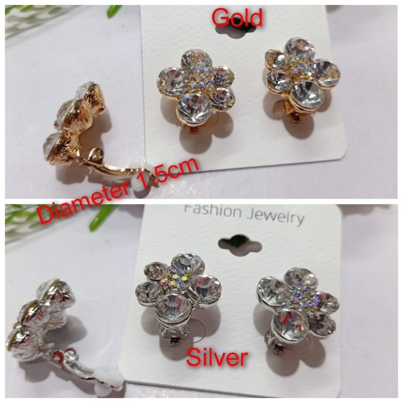 Jual Giwang Anting Jepit atau clip pengantin adat jawa minahasa ...