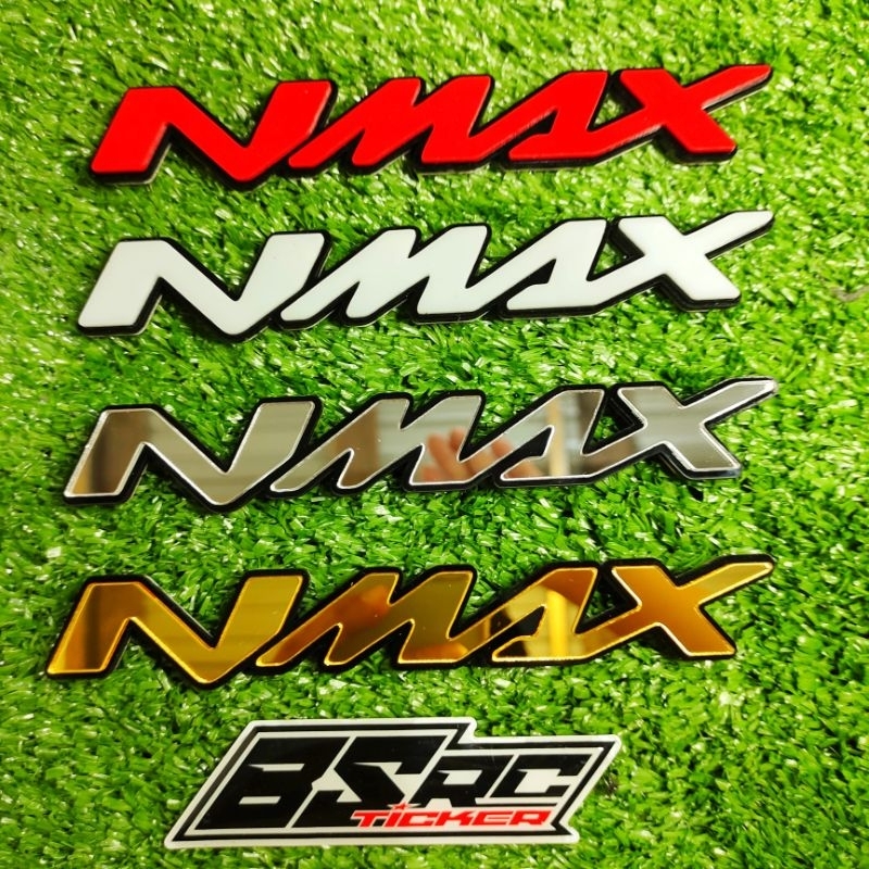 Jual logo Nmax 3D sepasang kwalitas premium / logo nmax timbul | Shopee ...