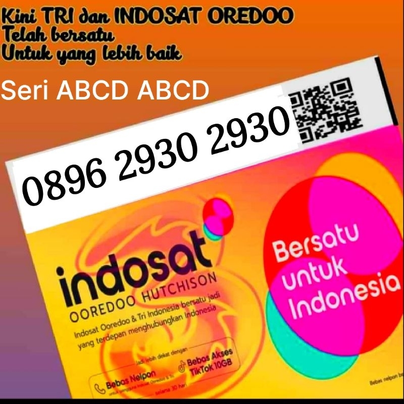 Jual KARTU PERDANA THREE CANTIK TRI CANTIK SERI PILIHAN ANGKA BESAR 12 ...