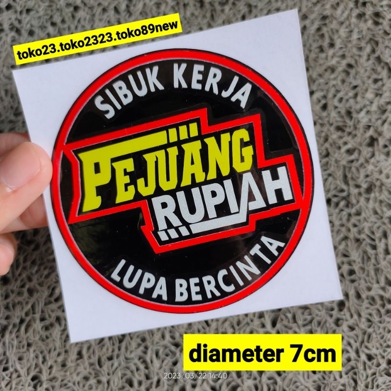 Jual stiker motor cutting team pencari cuan dan kaum rebahan stiker ...