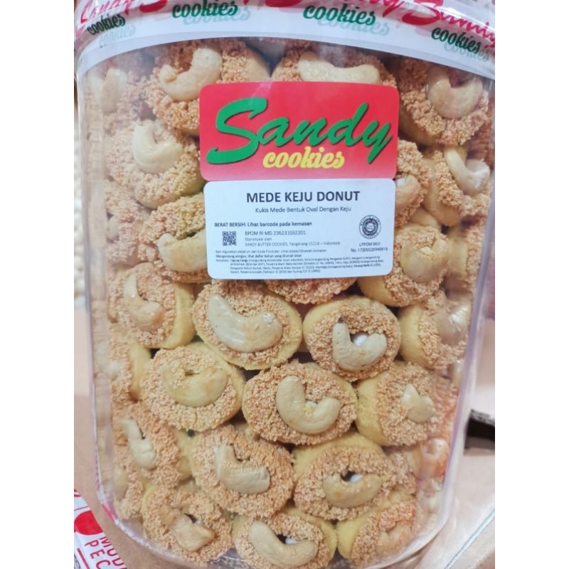 Jual SANDY COOKIES MEDE DONAT 500gram | Shopee Indonesia