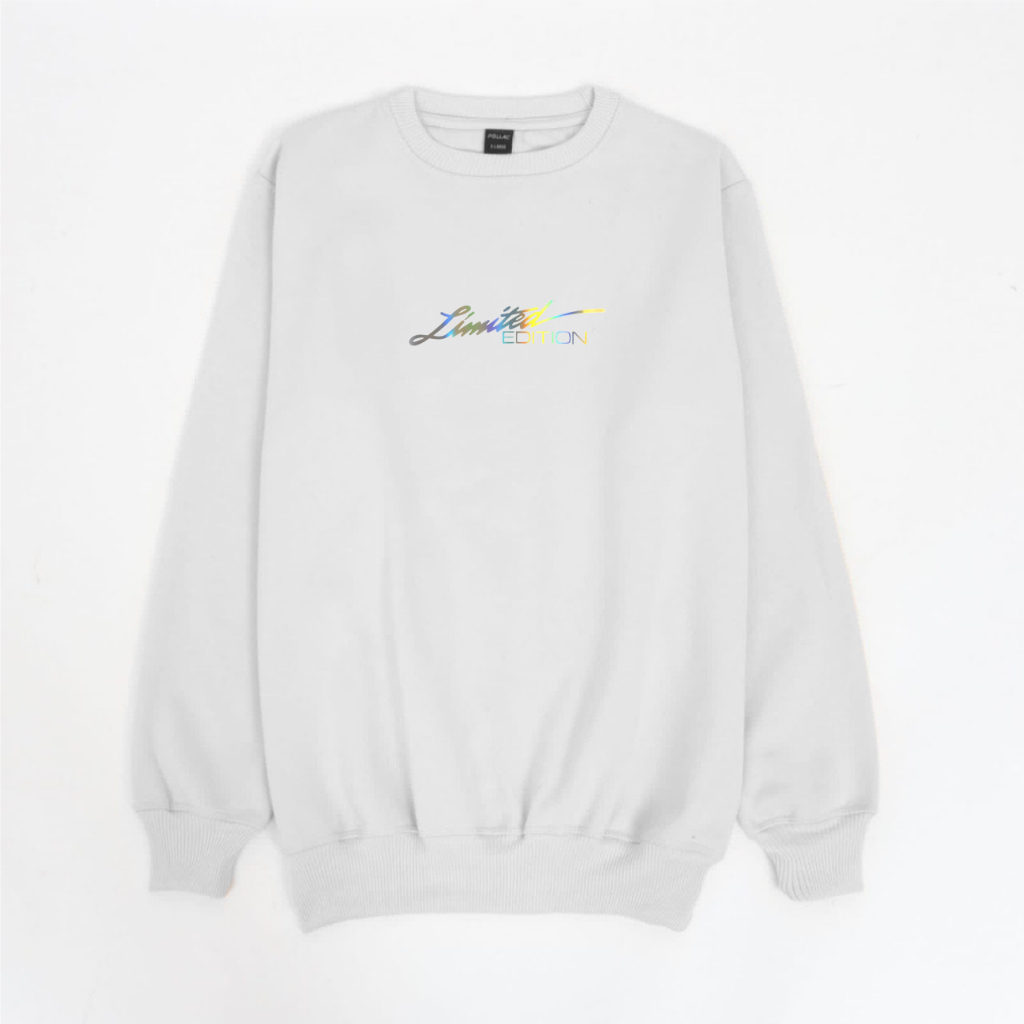Jual Sweater Crewneck Pria Distro Original Putih Switer Oblong Cowok ...