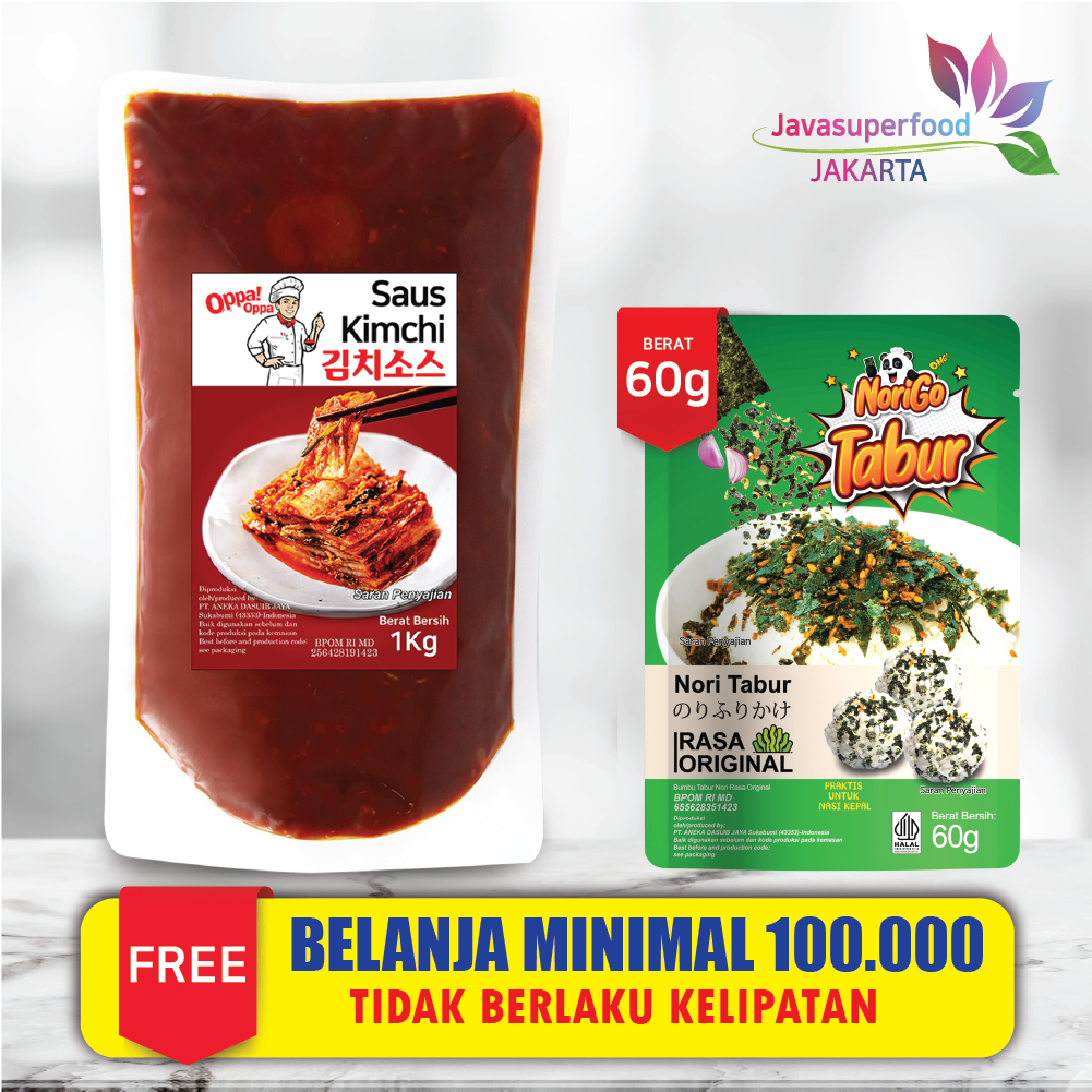 Jual Oppa!Oppa Saus Instan Saus Kimchi Korea 1Kg / Sauce Kimchi Korea ...