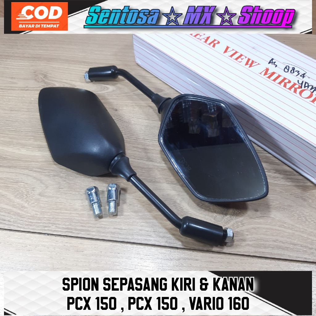 Jual KACA SPION MOTOR PCX 150 / PCX 160 / VARIO 160 MODEL STANDART ...