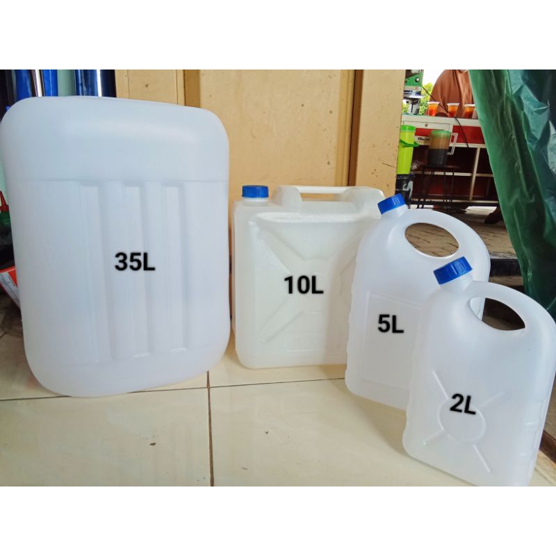 Jual Jerigen Plastik/Jerigen Minyak 2Liter Murah | Shopee Indonesia