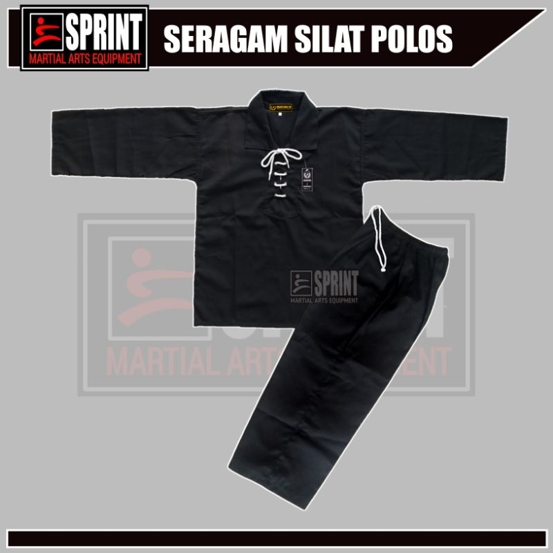 Jual Baju Silat Polos - Sragam Pencak Silat Pemula Polos Model Tali ...