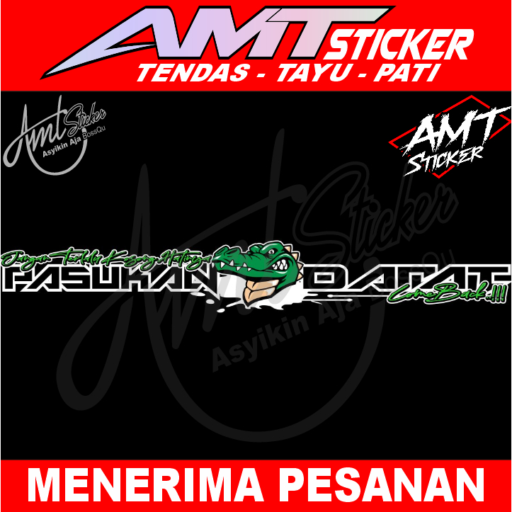 Jual Stiker Pasukan Buaya Darat - Sticker Printing | Shopee Indonesia