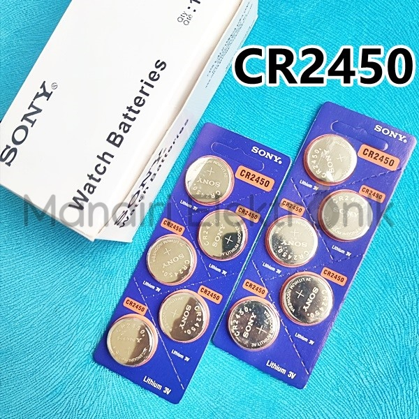 Jual Baterai Sony CR2450 2450 Battery Batre Jam Tangan Sony 2450 ...