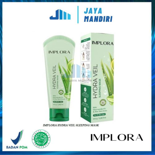Jual IMPLORA HYDRA VEIL SLEEPING MASK 100g(NEW) | Shopee Indonesia