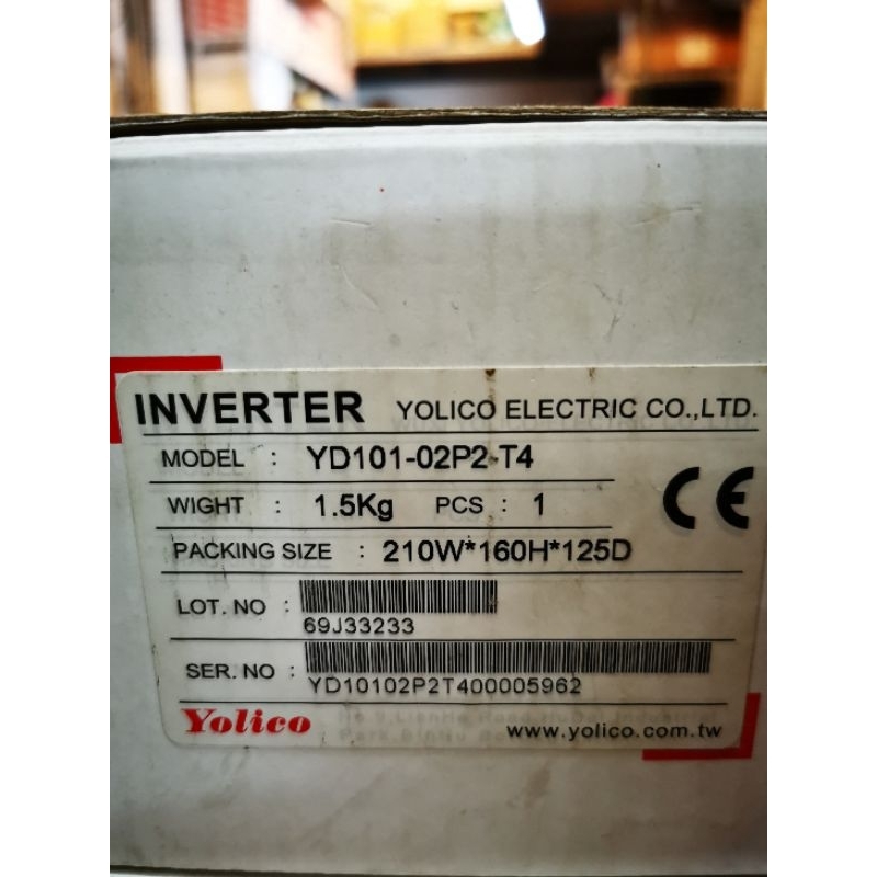 Jual inverter merk yolico 3hp 380v / 3ph | Shopee Indonesia