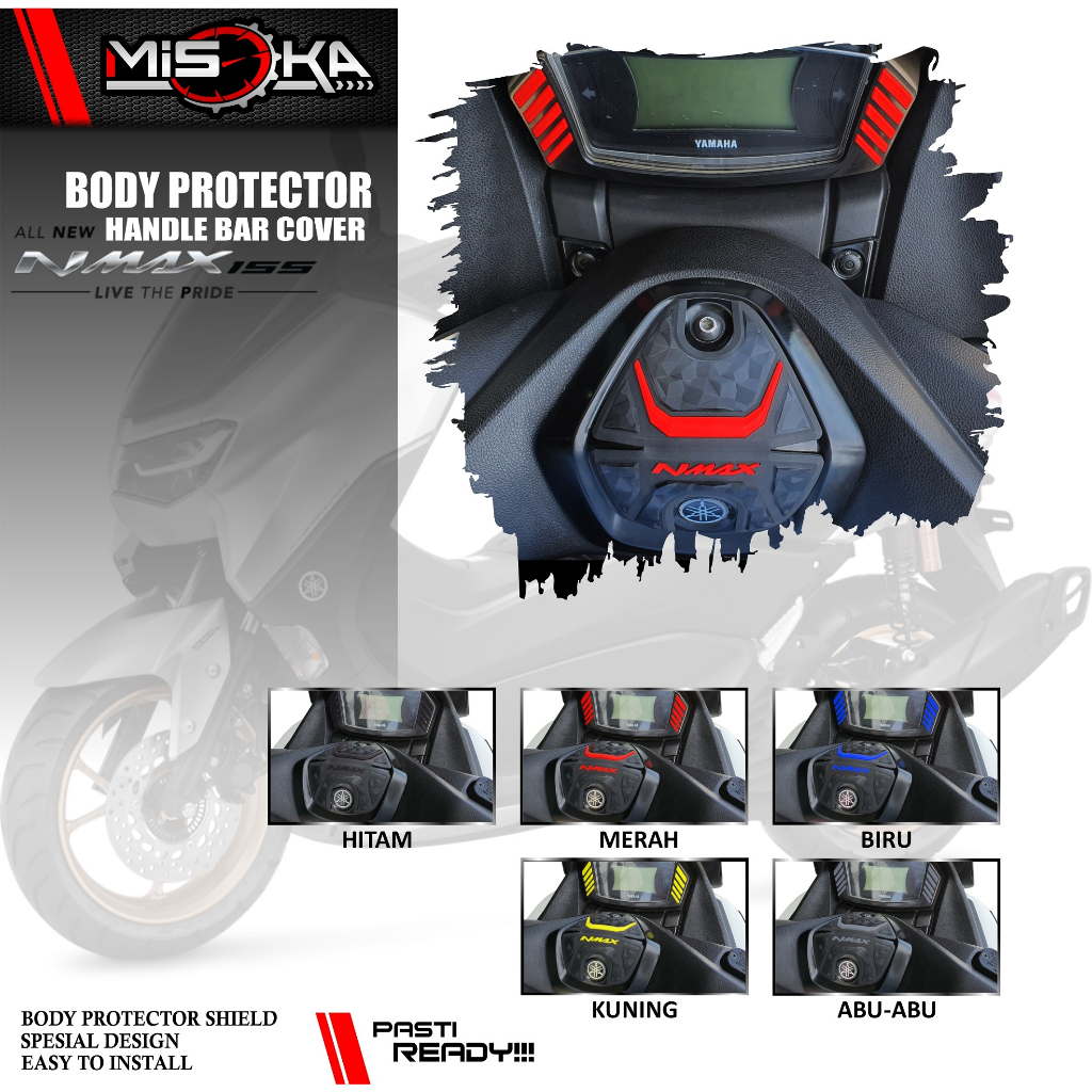 Jual Misoka Handlebar New Nmax 155/Rubber Karet Murah Keren/Aksesoris ...
