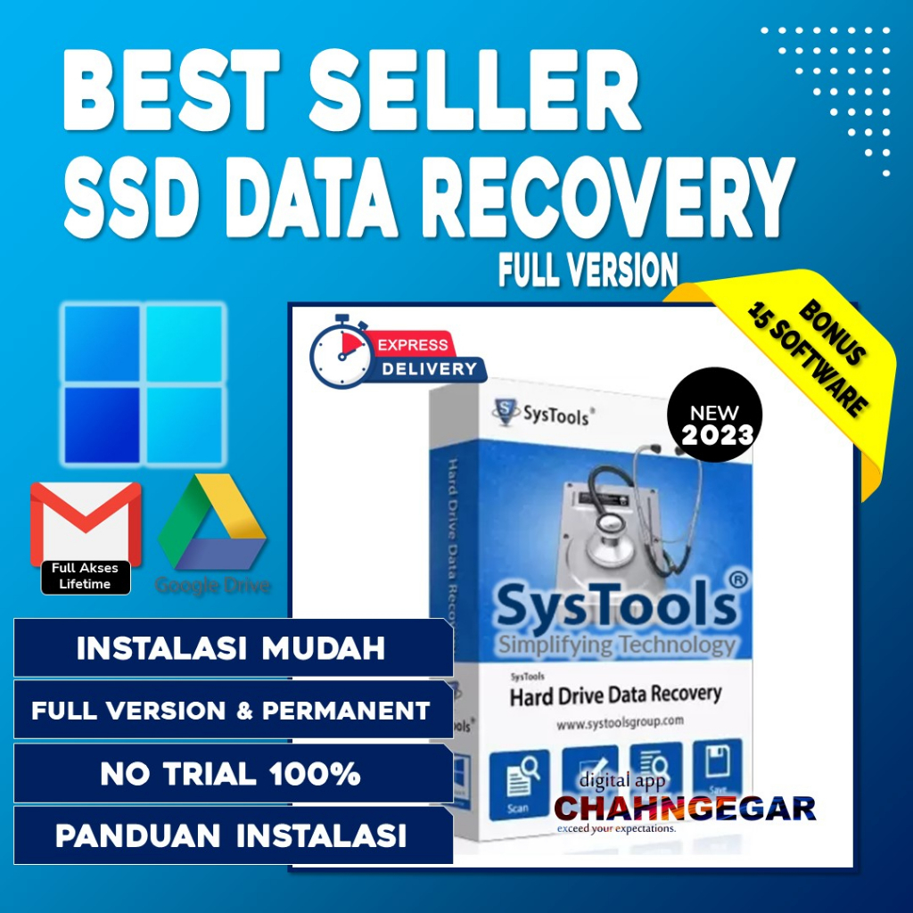 Jual SysTools SSD Data Recovery 2023 Software Pemulih SSD Terbaik ...