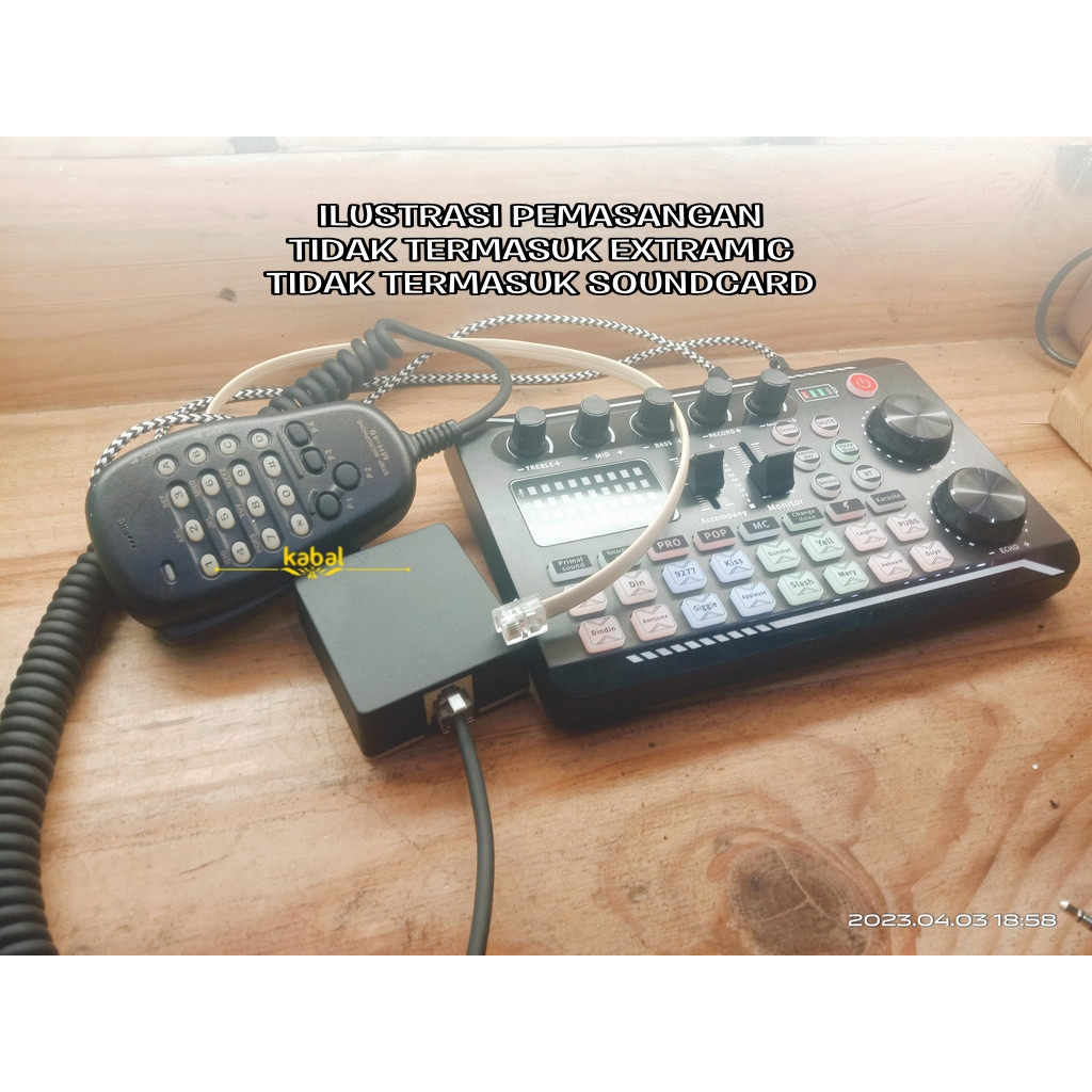 Jual PTT BOX SOUNDCARD RIG YAESU FUNGSI KEYPAD AKTIF | Shopee Indonesia