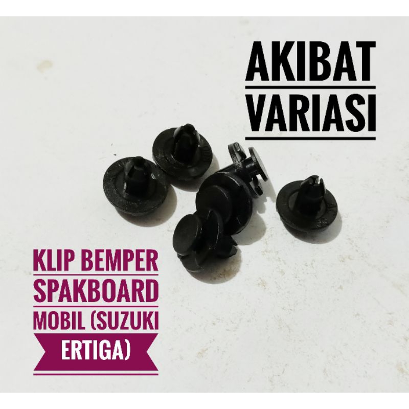 Jual 10 Pcs Kancing Spakboard Bemper Mobil Suzuki Ertiga Klip Bemper ...
