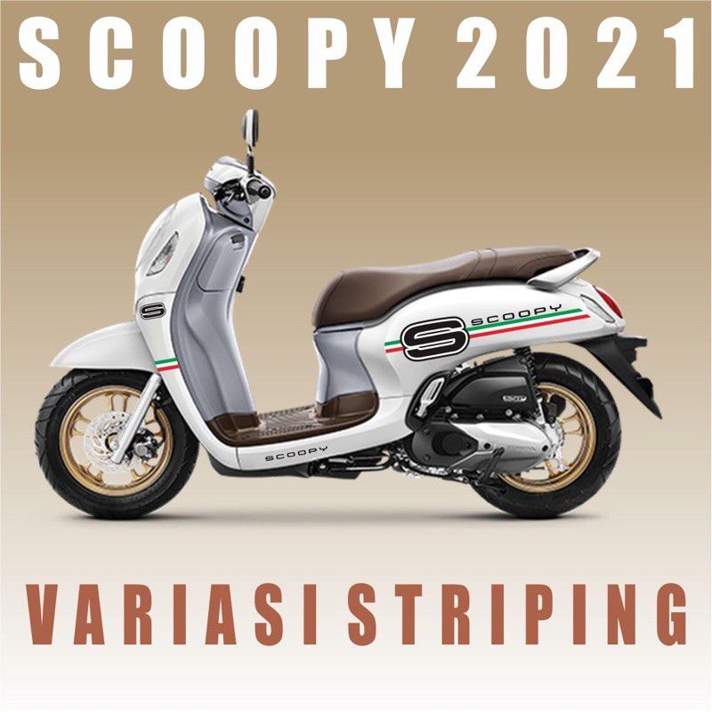Jual STICKER STRIPING SCOOPY / STRIPING HONDA SCOOPY | Shopee Indonesia