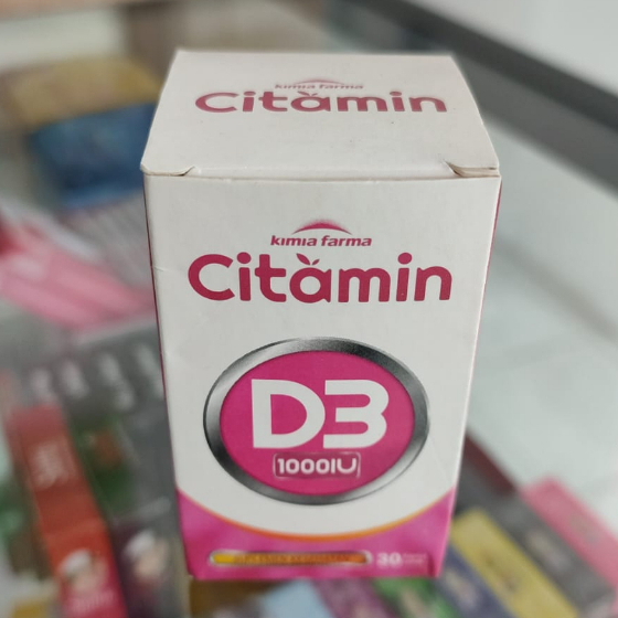 Jual Citamin D3 1000 IU - 30 Soft Kapsul | Shopee Indonesia