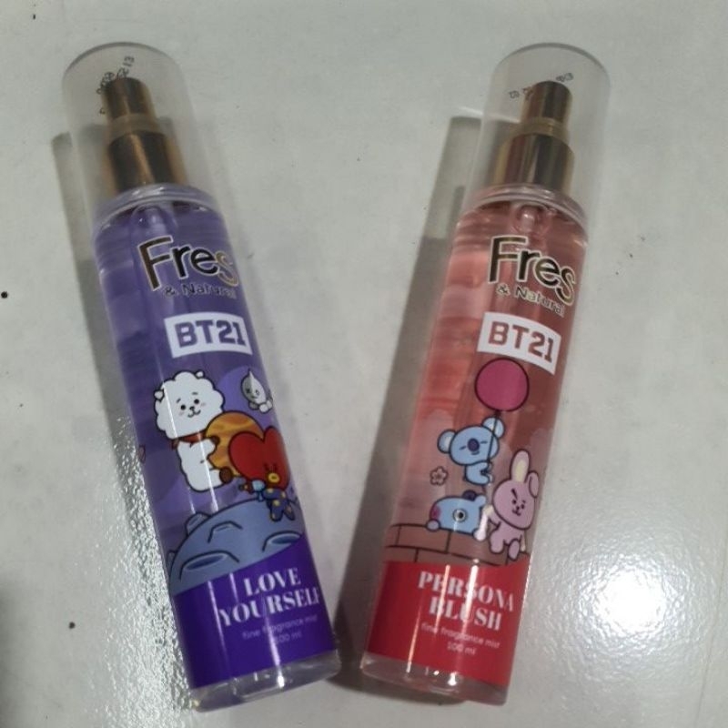 Jual Fresh & Natural BT21 Fine Fragrance Mist 100ml | Shopee Indonesia