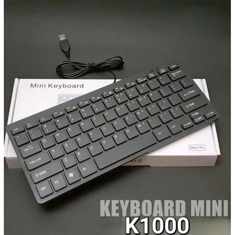 Jual Keyboard Mini Usb Keyboard Kabel Usb Mini Keyboard Mini K 1000 Shopee Indonesia