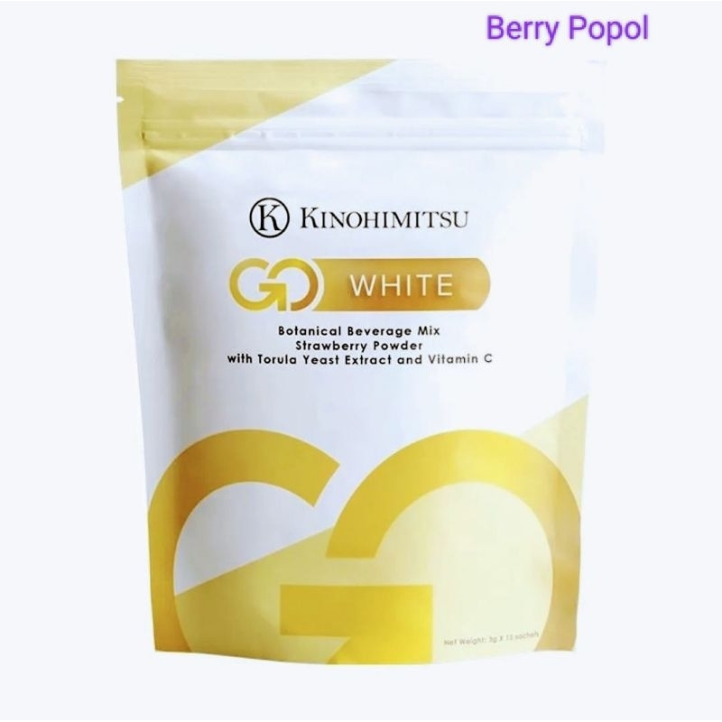 Jual Kinohimitsu Go - White (3g x 15 sachet) | Shopee Indonesia