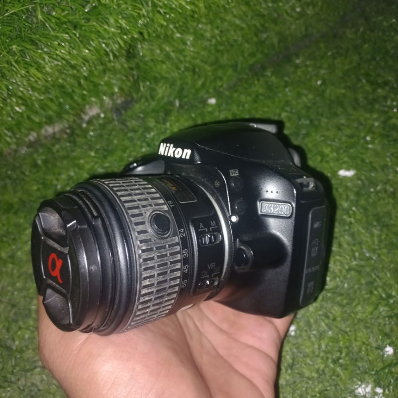 Jual Kamera Nikon D3200 Mulus Normal Fullset Box | Shopee Indonesia