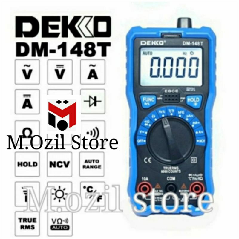 Jual Avometer Digital Dekko DM-148T | Shopee Indonesia