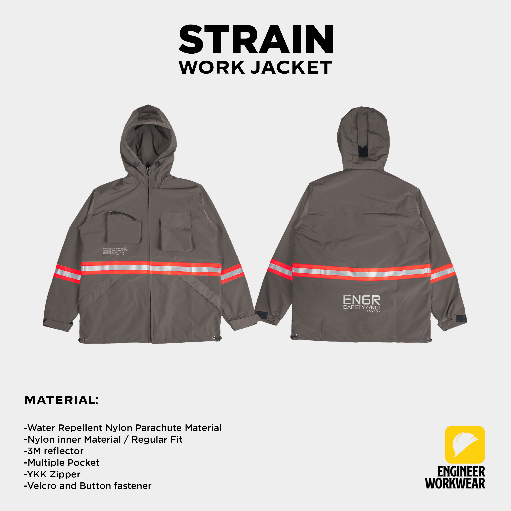 Jual Engineer Workwear - STRAIN REFLECTOR JACKET SERIES/JACKET Water ...