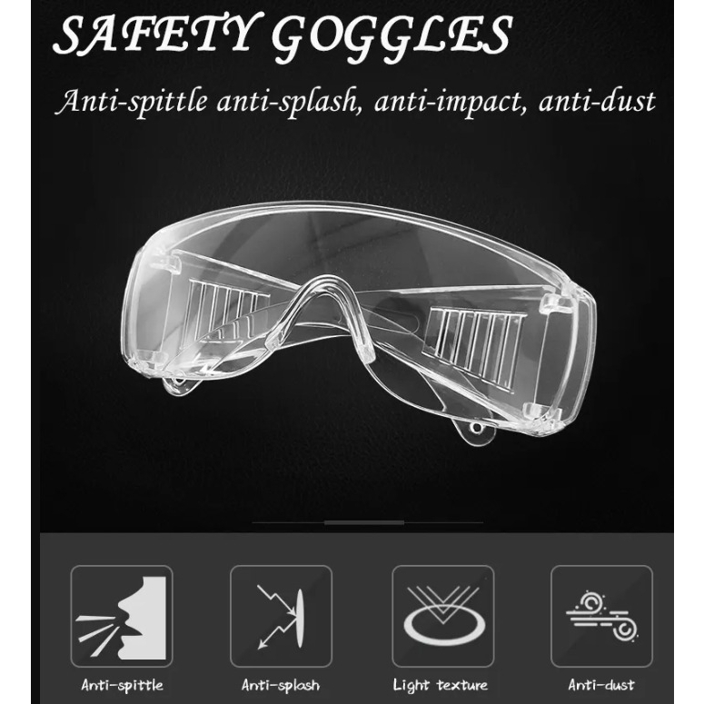 Jual Kacamata kaca mata safety / Kacamata lab / safety glasses / APD ...
