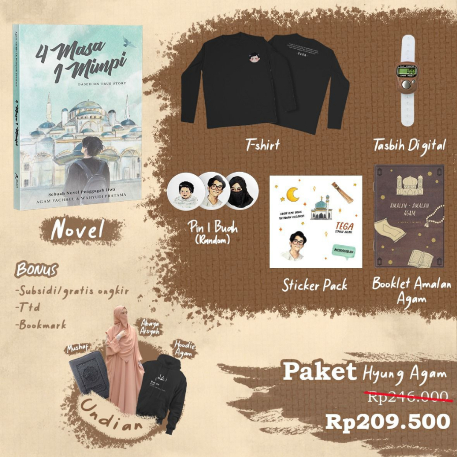 Jual Novel 4 Masa 1 Mimpi - Agam Fachrul & Wahyudi Pratama | Shopee ...