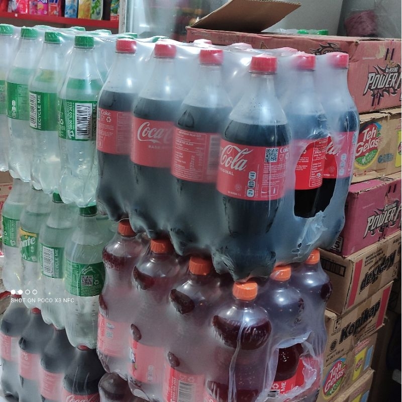 Jual Coca Cola Sprite Fanta Botol 1 Liter Dus/lusin/krat (12 botol) | Shopee Indonesia