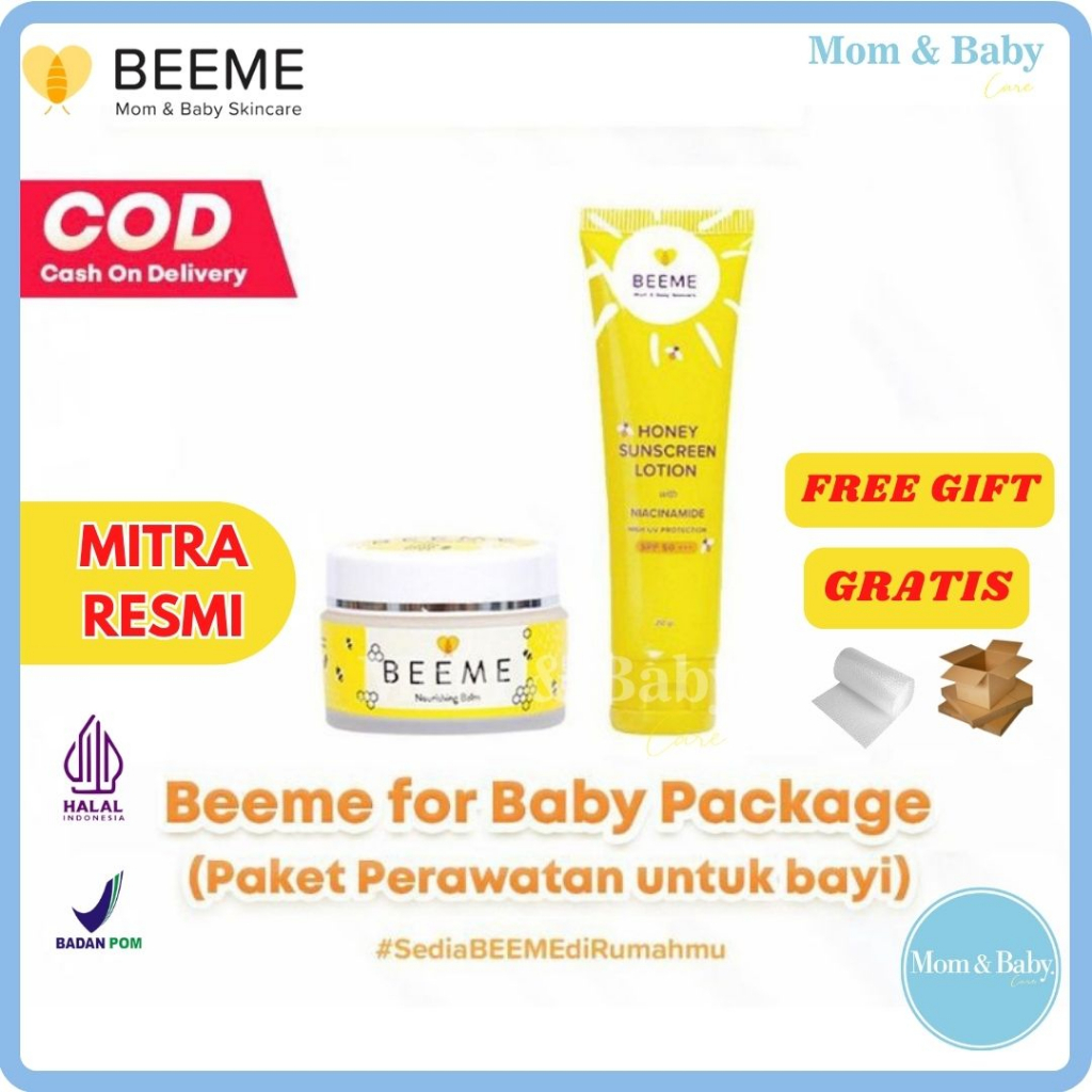 Jual ️ FREE GIFT ️ PAKET HEMAT Beeme Nourishing Balm & Beeme Honey ...