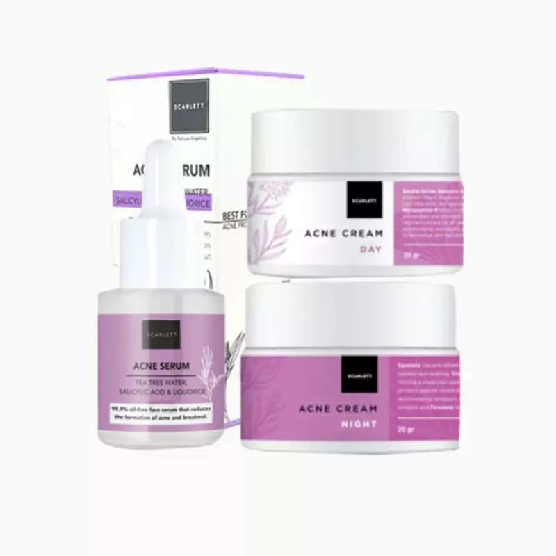 Jual Paket Scarlett Acne Whitening Original by Felicya Angelista ...