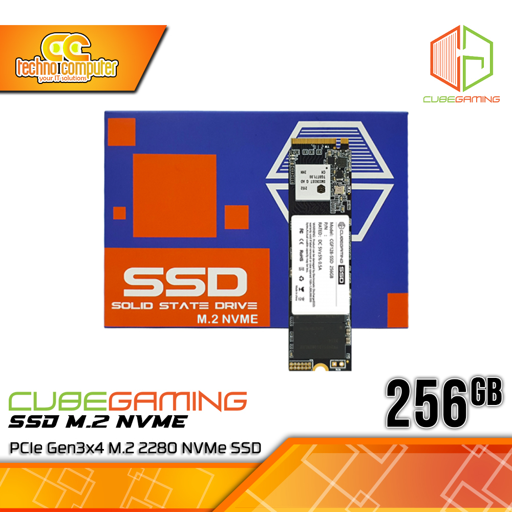 Jual SSD M.2 NVMe CUBE GAMING 256GB PCIe Gen3x4 M.2 2280 SSD | Shopee ...