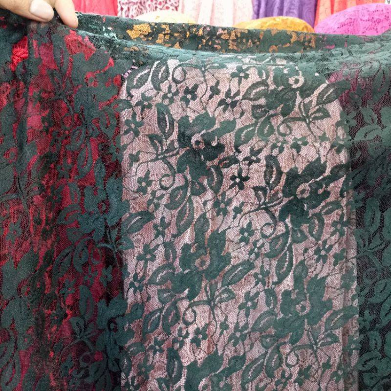 Jual Bahan Brokat SOFIA Premium | Brukat Sofia Meteran | Brokat Lace ...